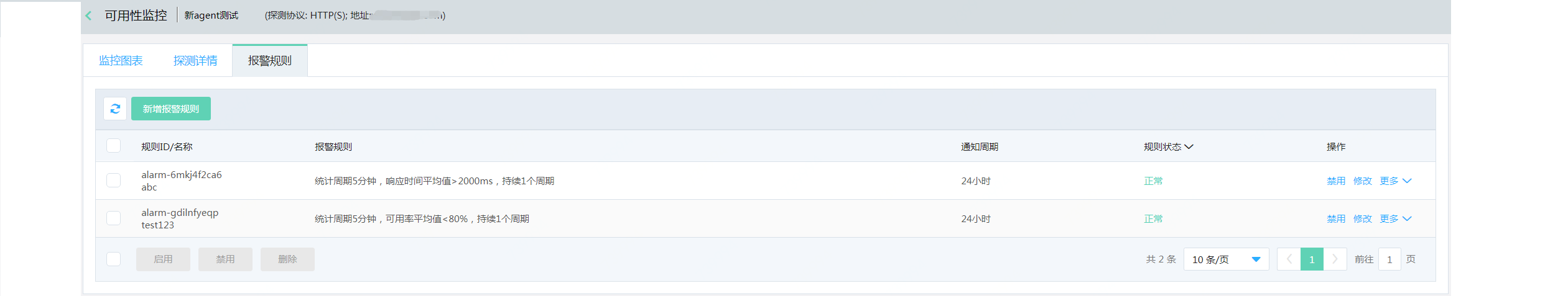 Alarm Management-Cloud Detection-Products-Documentation-JD Cloud