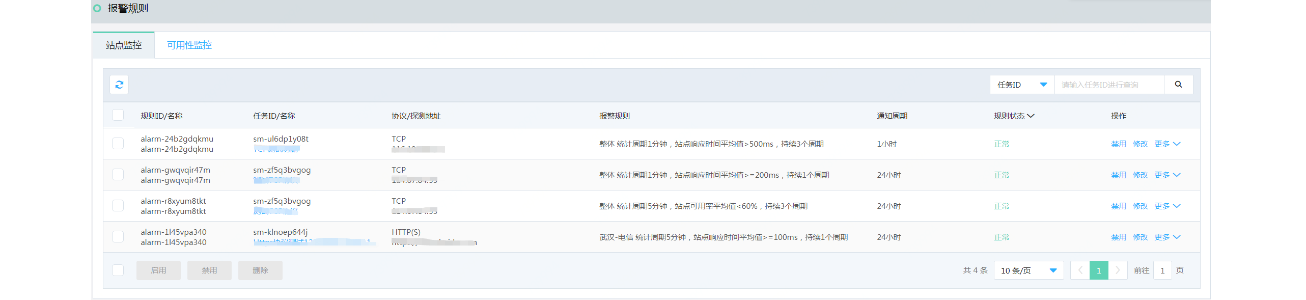 Alarm Rules-Cloud Detection-Products-Documentation-JD Cloud