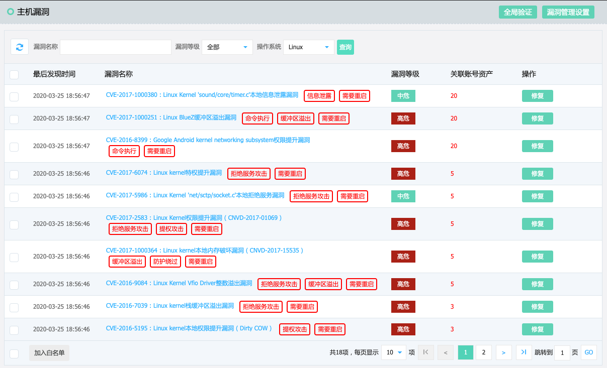 Machine Vulnerability-Endpoint Security-Products-Documentation-JD Cloud