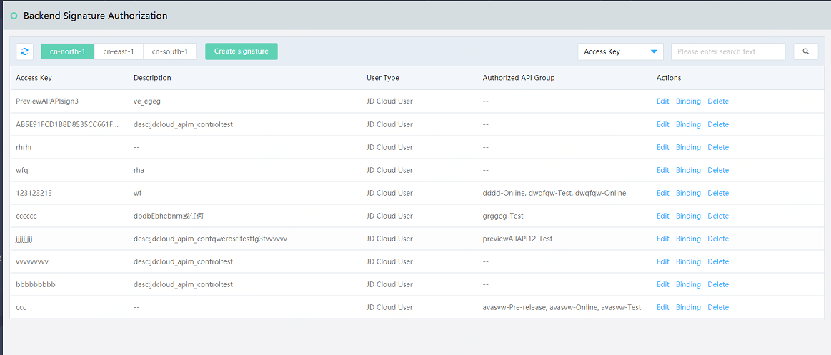 Backend Signature-API Gateway-Products-Documentation-JD Cloud
