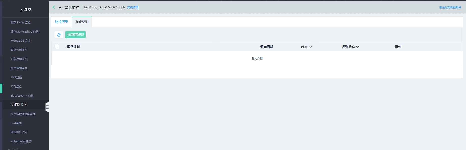 Access Monitoring Api Gateway Products Documentation Jd Cloud